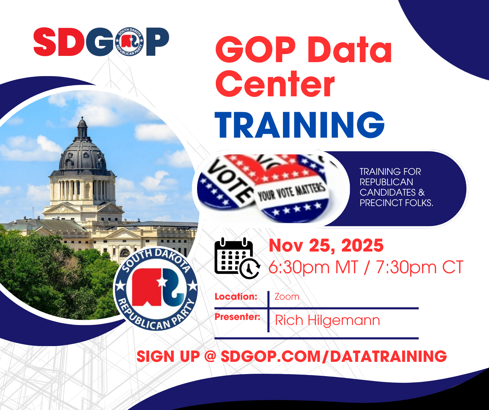 GOP Data Center Training - South Dakota Republican Party